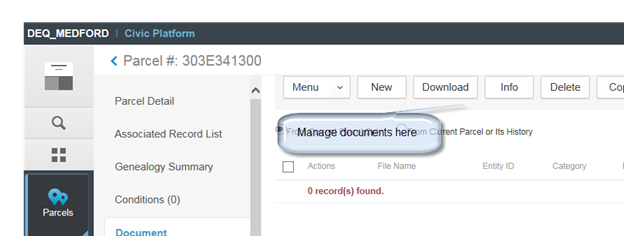 Building Codes Division : Adding documents to a parcel : Address ...