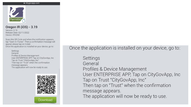 Building Codes Division : Using the iOS ePermitting App : ePermitting ...