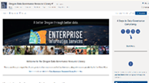 Enterprise Information Services : New Data Governance Policy : Data ...