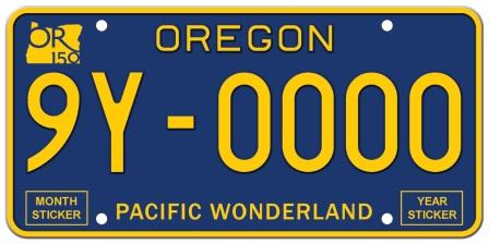 Oregon Department of Transportation : License Plates : Oregon Driver ...
