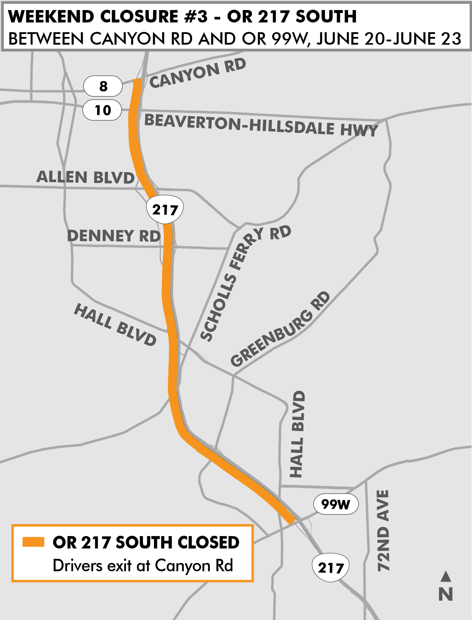 Oregon Department of Transportation : Oregon 217 Auxiliary Lanes ...