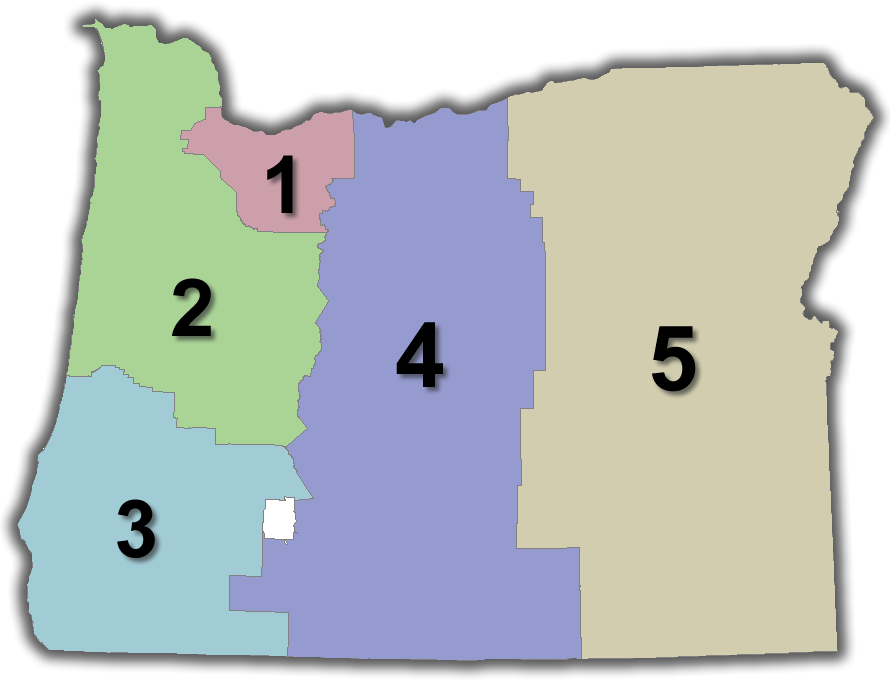 Oregon Department of Transportation : Region 1 STIP : Regions : State ...