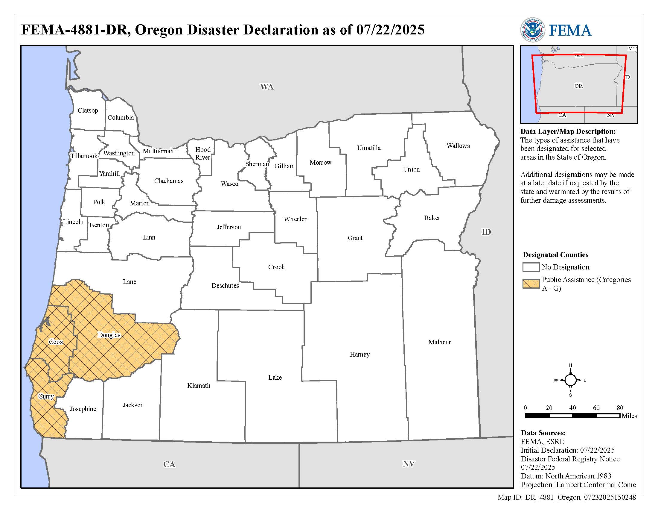 Oregon Department of Emergency Management : 2025 Winter Storms Public ...
