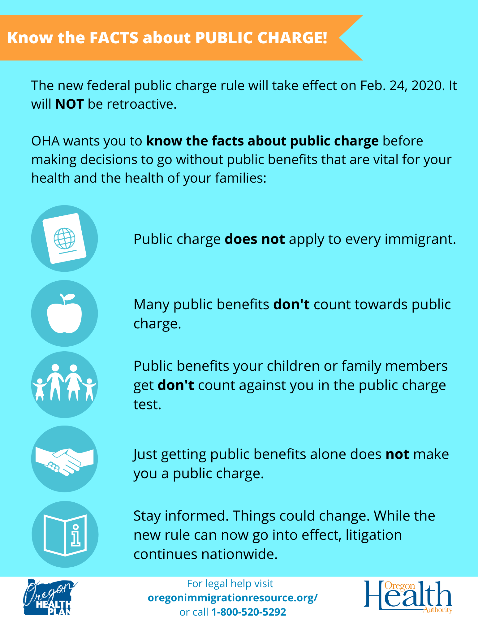 Oregon Health Authority : New Public Charge Rule : External Relations ...