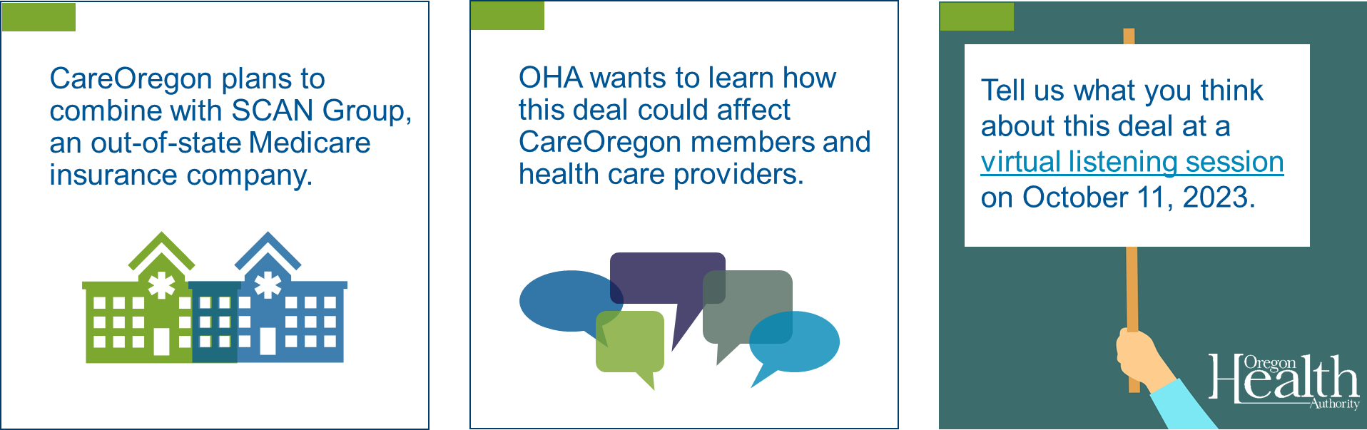 Oregon Health Authority : Transaction Notices and Reviews : Office of ...