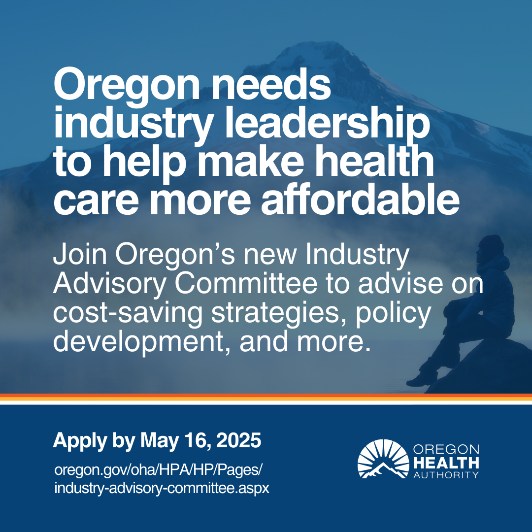 Oregon Health Authority : Industry Advisory Committee : Office of ...
