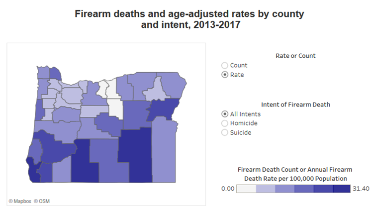 Oregon Health Authority : Firearm Safety : Injury and Violence ...