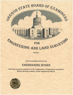 Oregon State Board of Examiners for Engineering & Land Surveying ...
