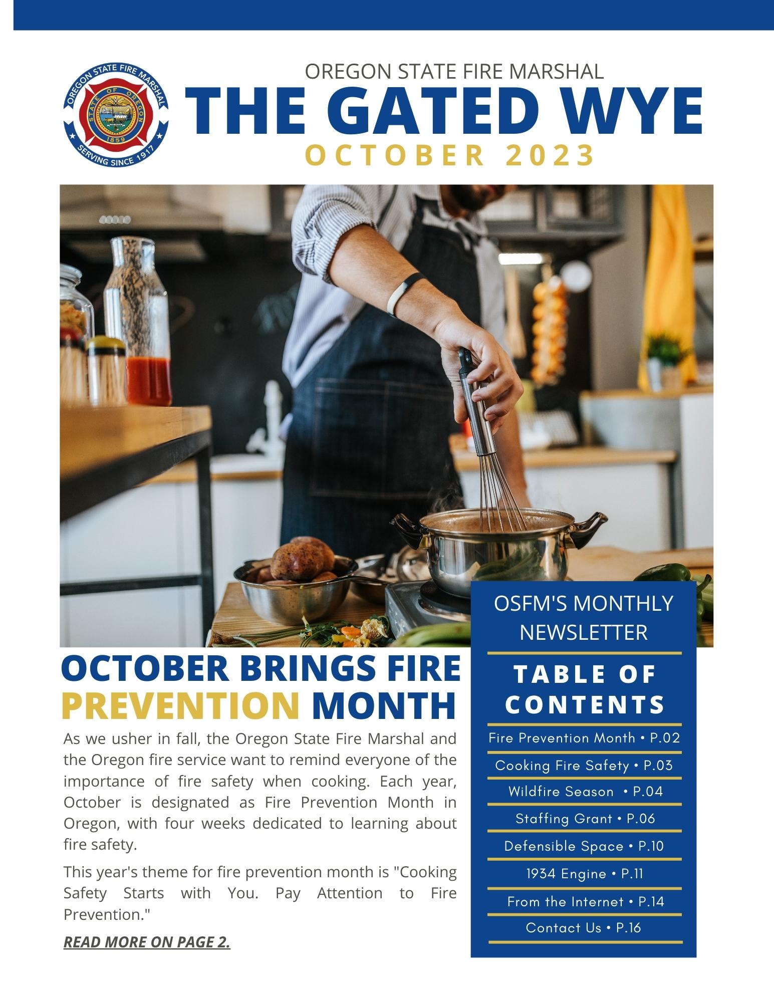 Oregon State Fire Marshal : The Gated Wye : About Us : State of Oregon