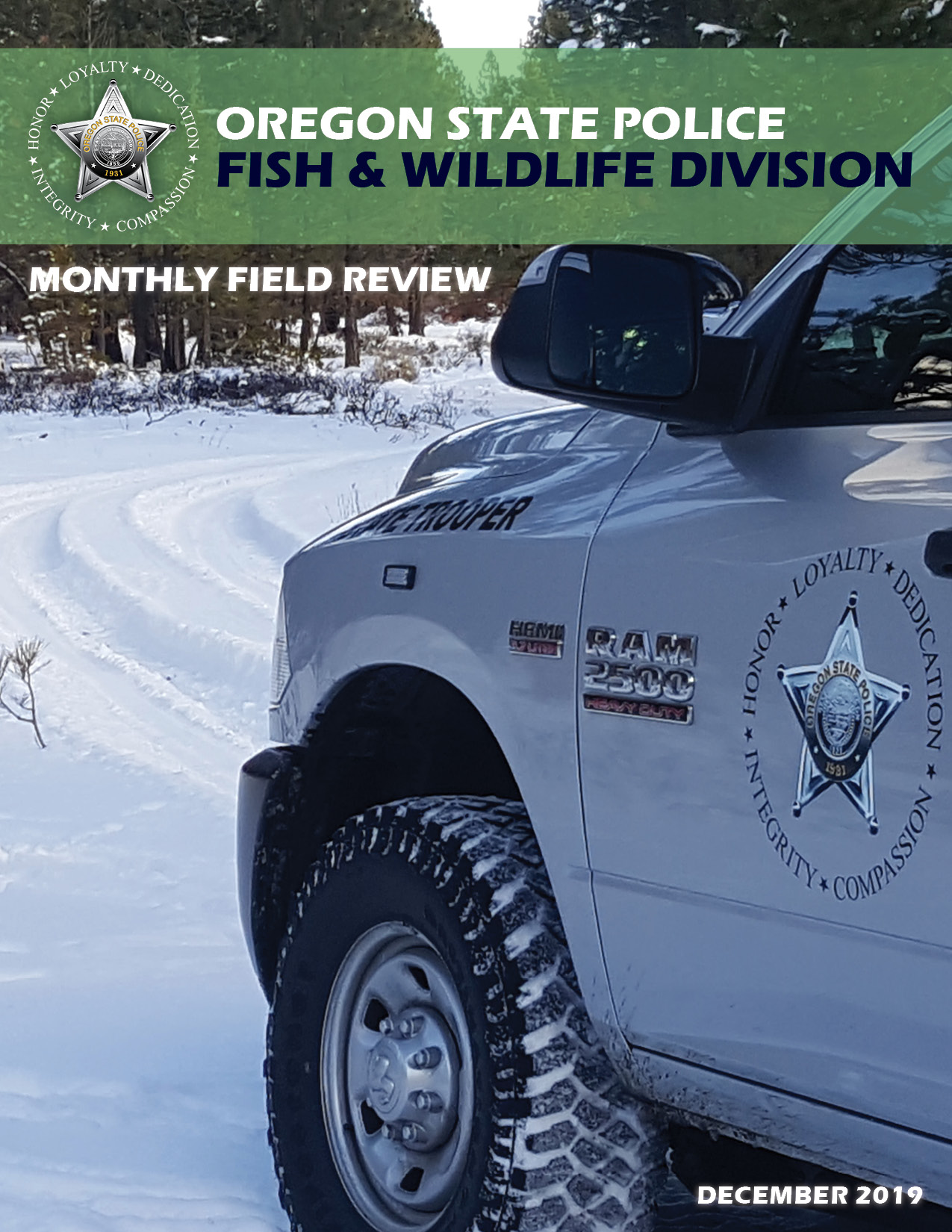 Oregon State Police : Monthly Newsletter : Fish and Wildlife Division ...