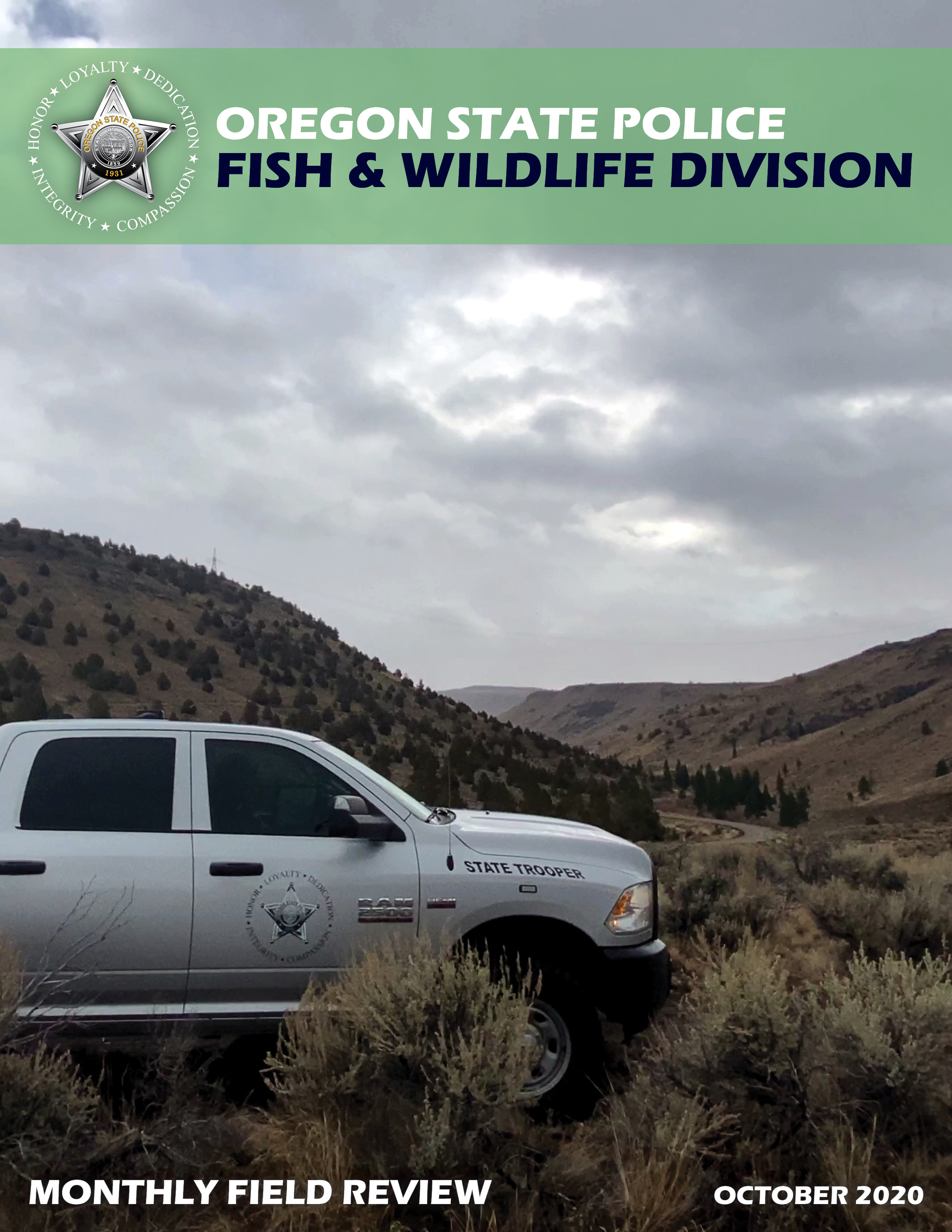 Oregon State Police : Monthly Newsletter : Fish and Wildlife Division ...